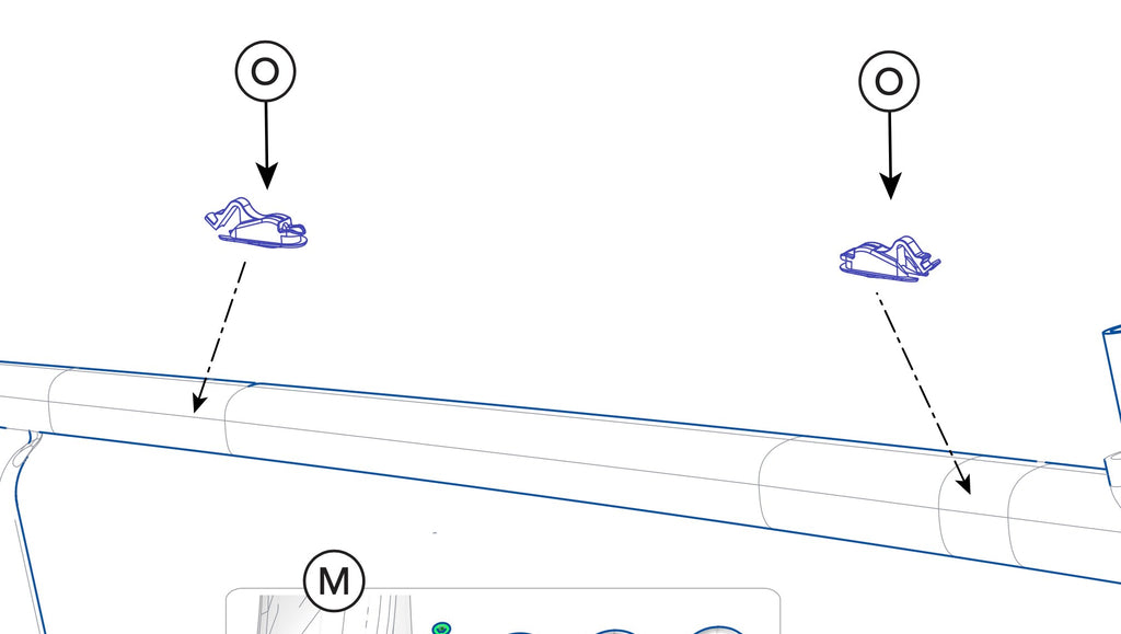 Cannondale Clip-In Brake Cable Stop Set of 2 K32010 | CannondaleExperts.com