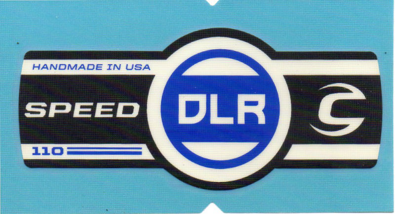 Cannondale Lefty Speed DLR 110 Band Decal/Sticker Black, white, blue ...