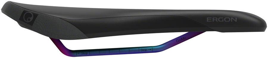Ergon SM Enduro Comp Saddle, M/L - Stealth w/ Oil Slick Rails ...